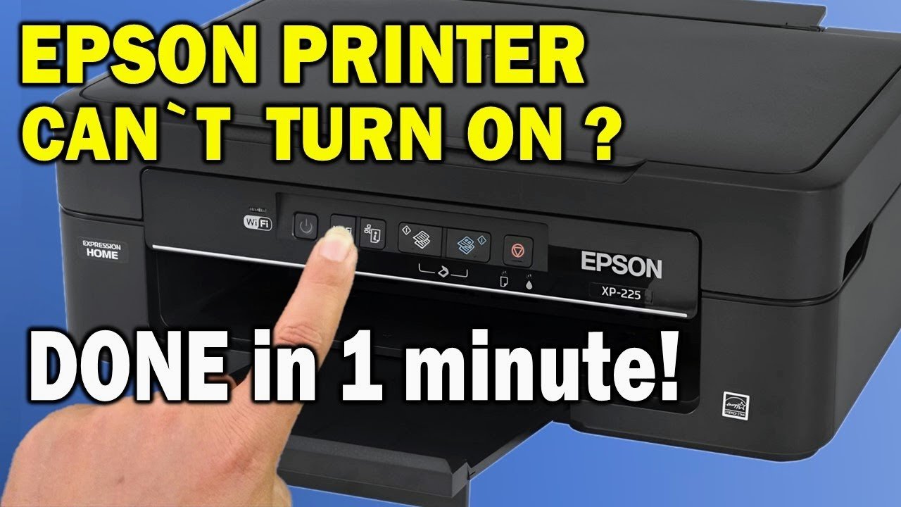Epson Printer Not Turning