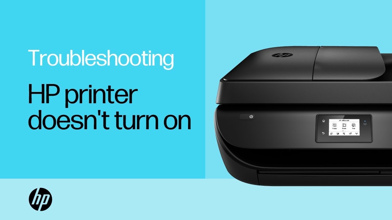 Hp Printer Not Turning on