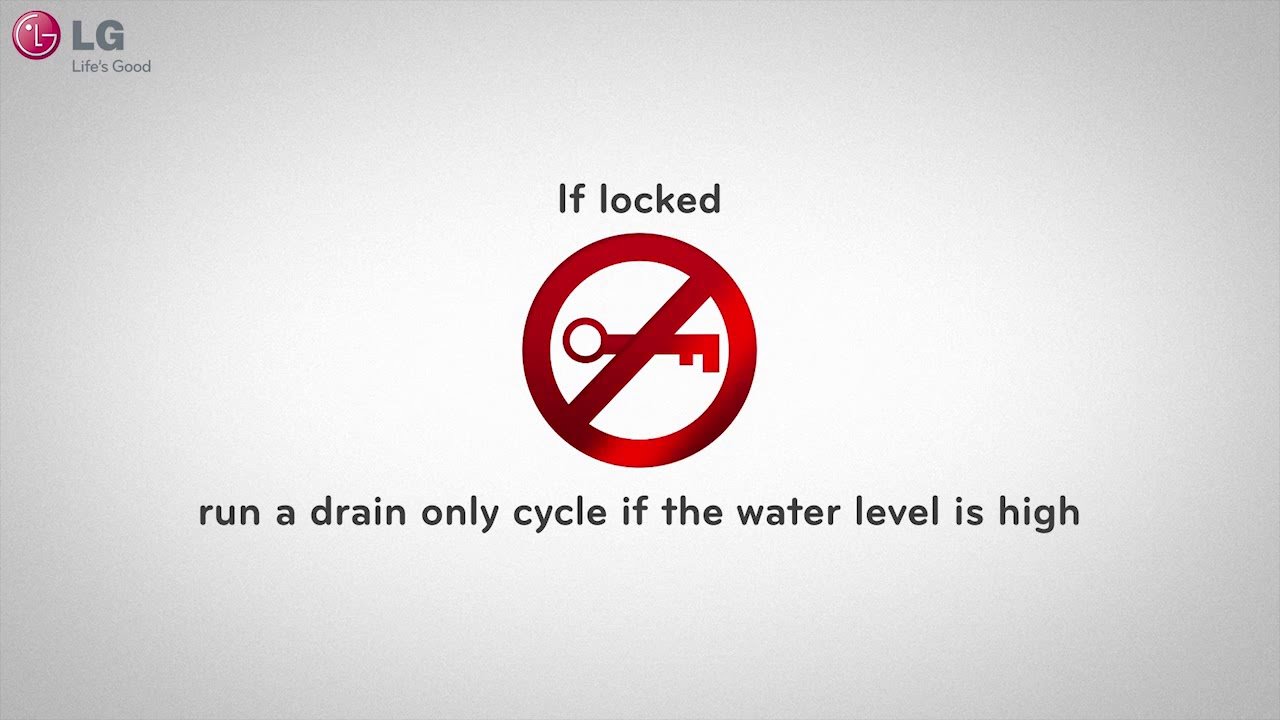 Lg Washing Machine Red Lock Symbol: Quick Fix Guide